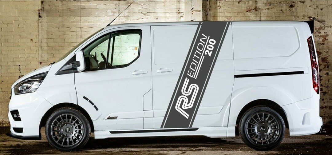 Transit Custom Side Stripes Decals Body Stripe Graphics M Sport Both ...