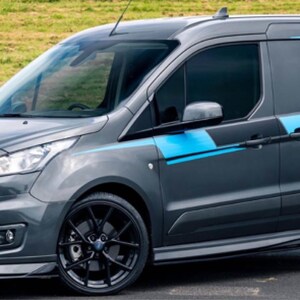 Ford Transit Connect M Sport Graphics Kit Side Bonnet Rear Decals ...