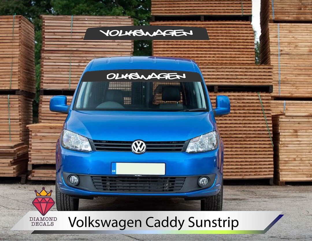 Fits Volkswagen Caddy Sun Strip Sunstrip Any Year Camper Vinyl Graphics ...