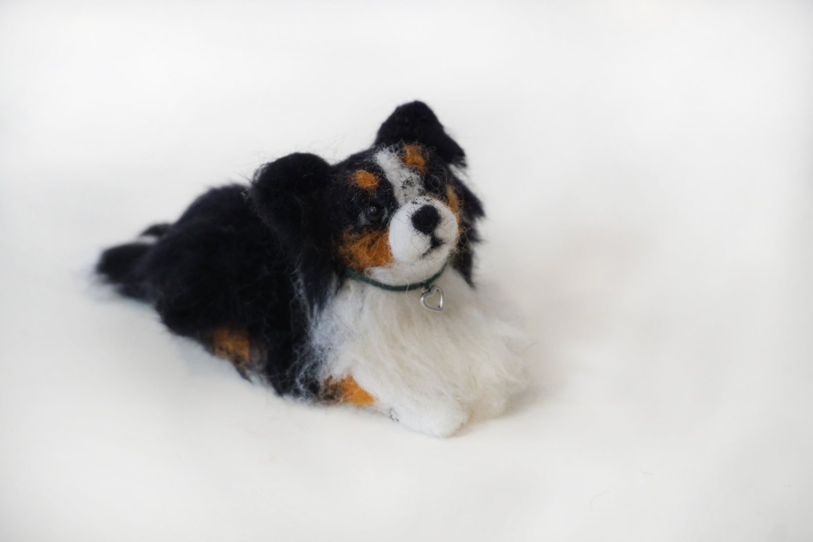 Wool Felt Dog Portrait Custom Pet Memorial Shih Tzu Dog Lover | Etsy