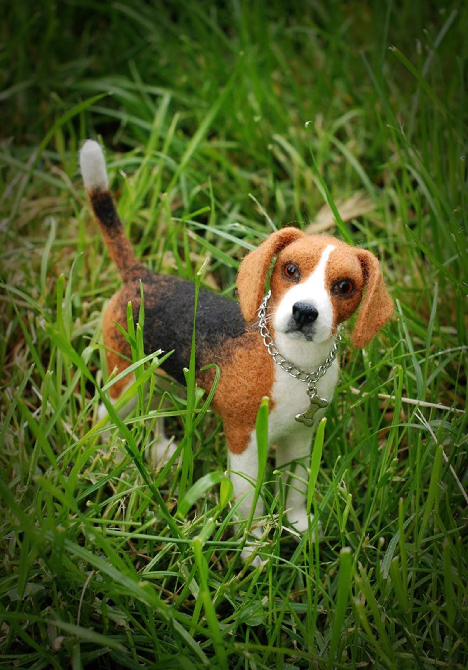 Beagle Gifts Felted Dog Miniature Needle Felted Animals Dog | Etsy