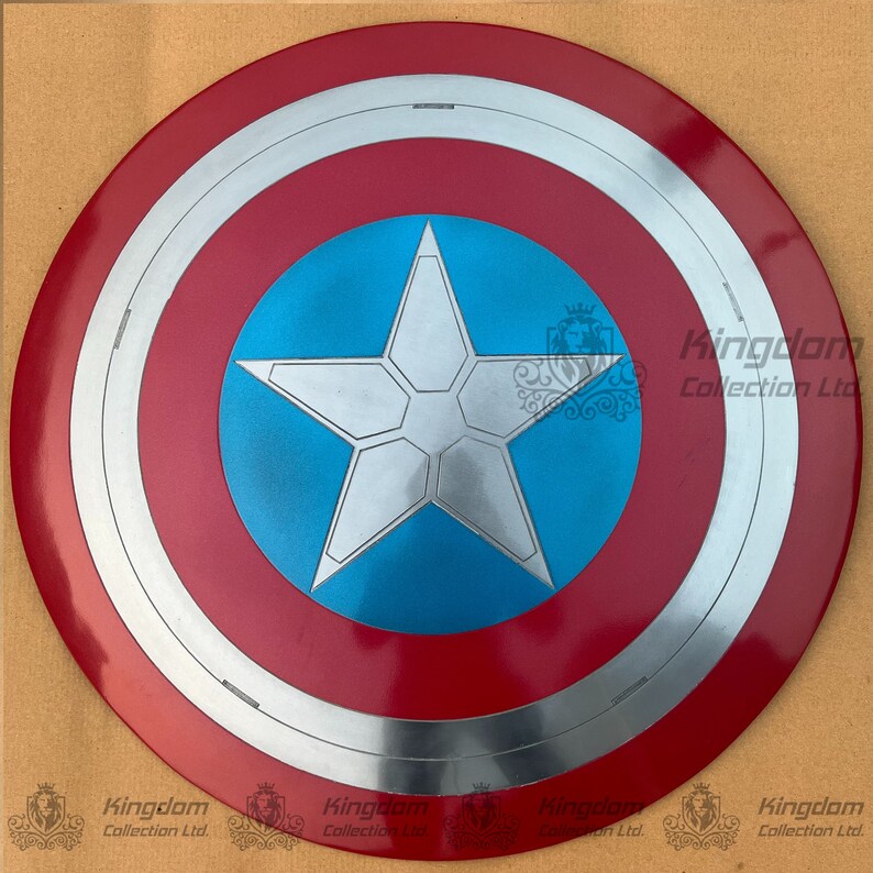 Marvels Avengers Legend Captain America Shield Display Stand | Etsy