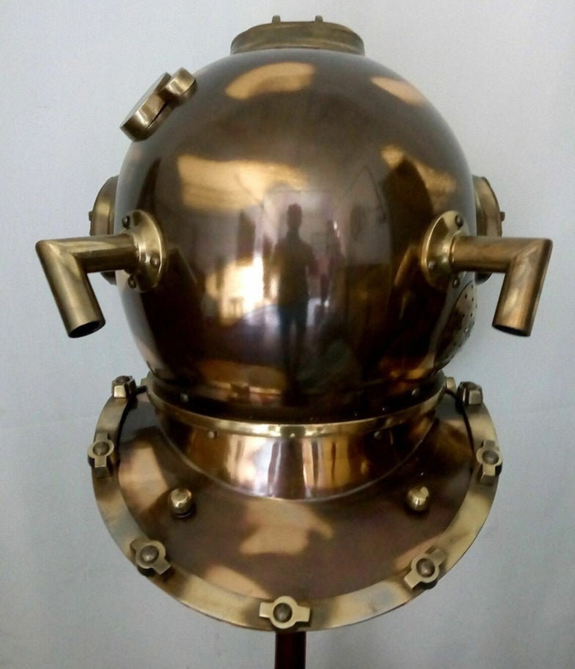 Nautical British Navy Diving Helmets Full Size Helmet - Etsy UK