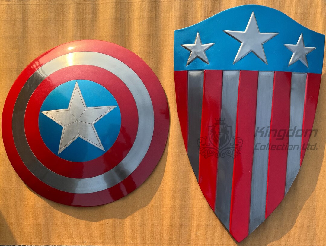 Marvels Avengers Legend Captain America Shield Display Stand - Etsy