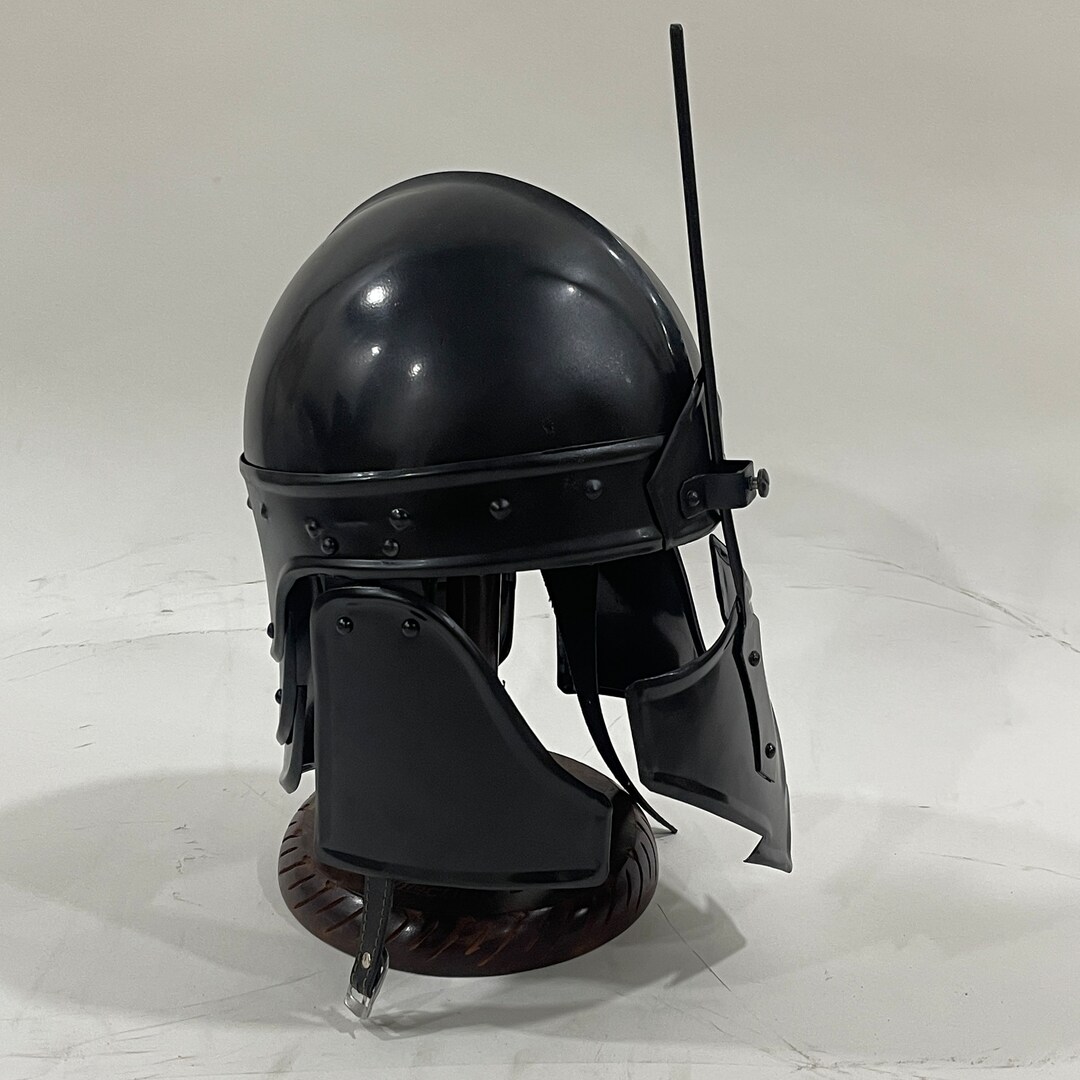 New Style Medieval Battle Helmet Knight Warrior Helmet Fully - Etsy