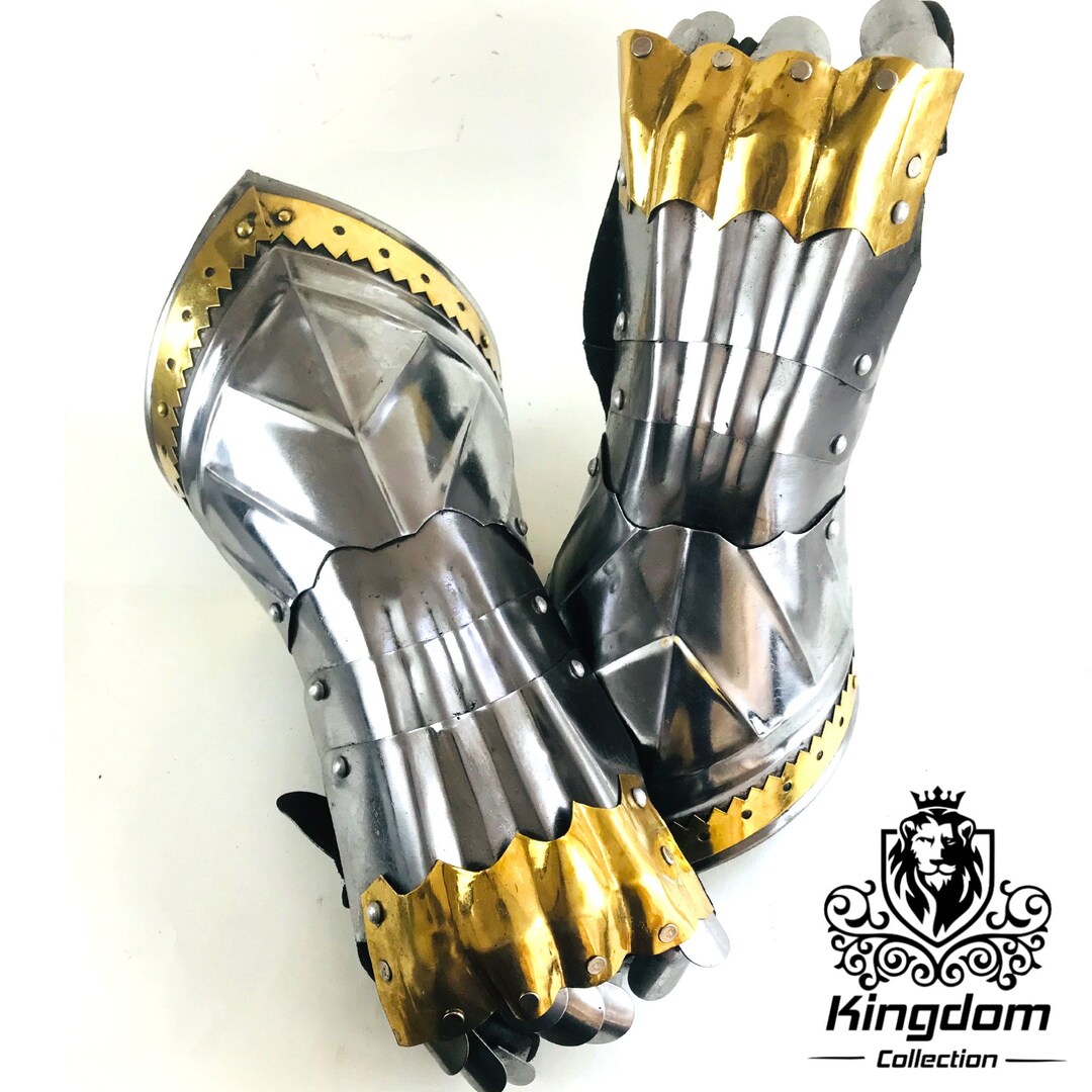 Medieval Gauntlet Armor Pair Gloves Larp SCA Gloves viking - Etsy UK