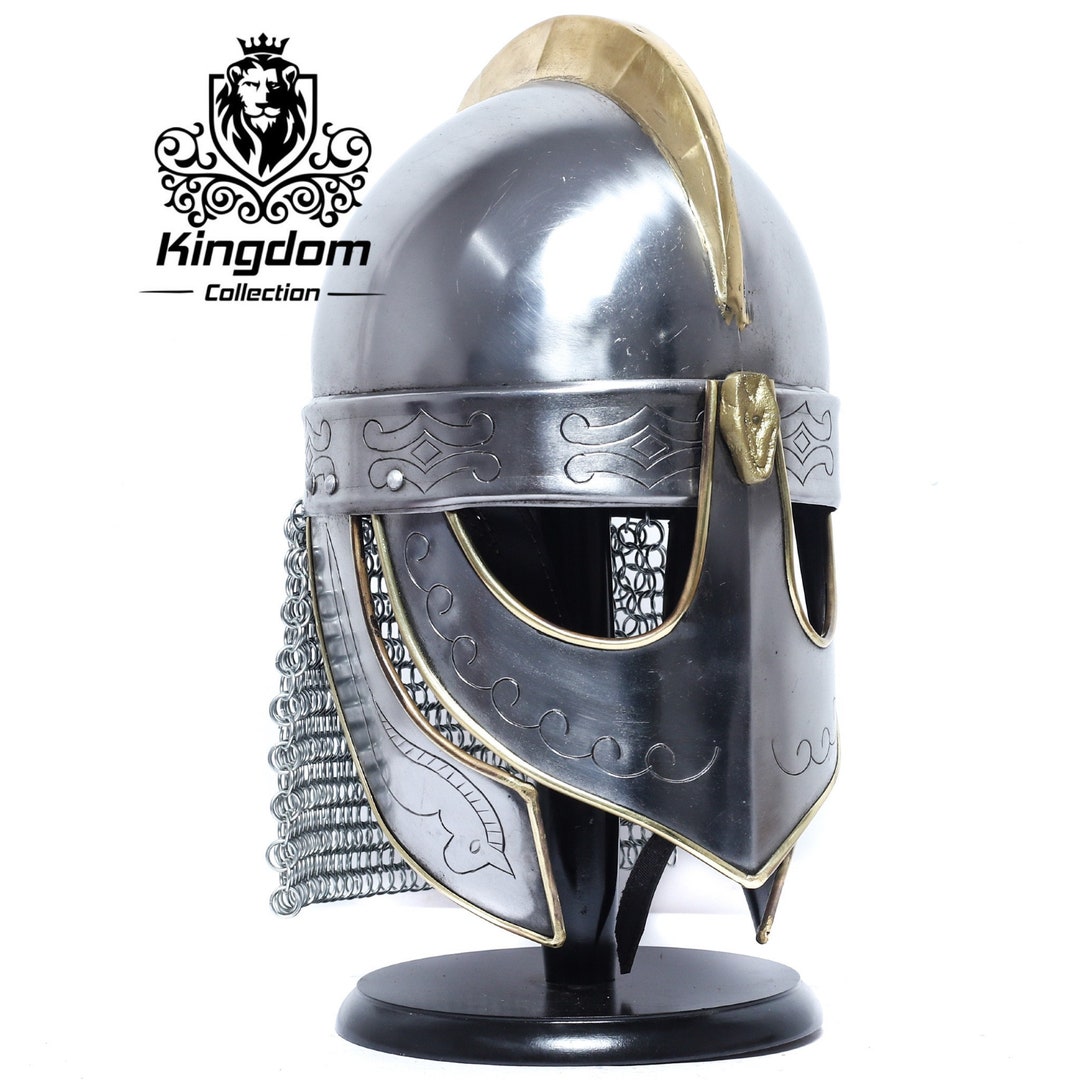 Eowyn's / Dernhelm's Helmet From Lord of the Rings Viking Wolf Ancient ...