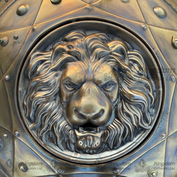 Medieval Shield Design Lion