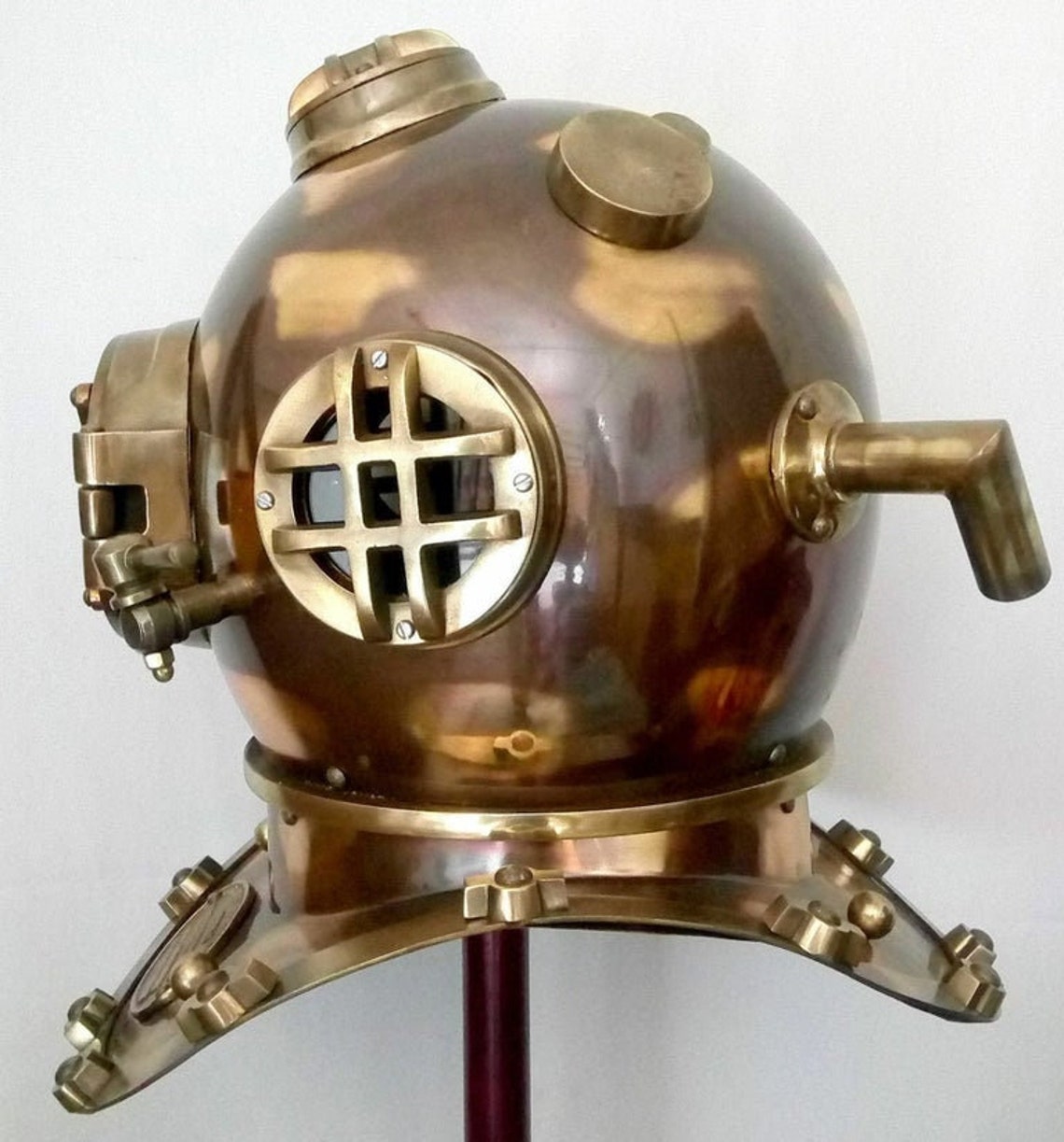 Nautical British Navy Diving Helmets Full Size Helmet - Etsy UK