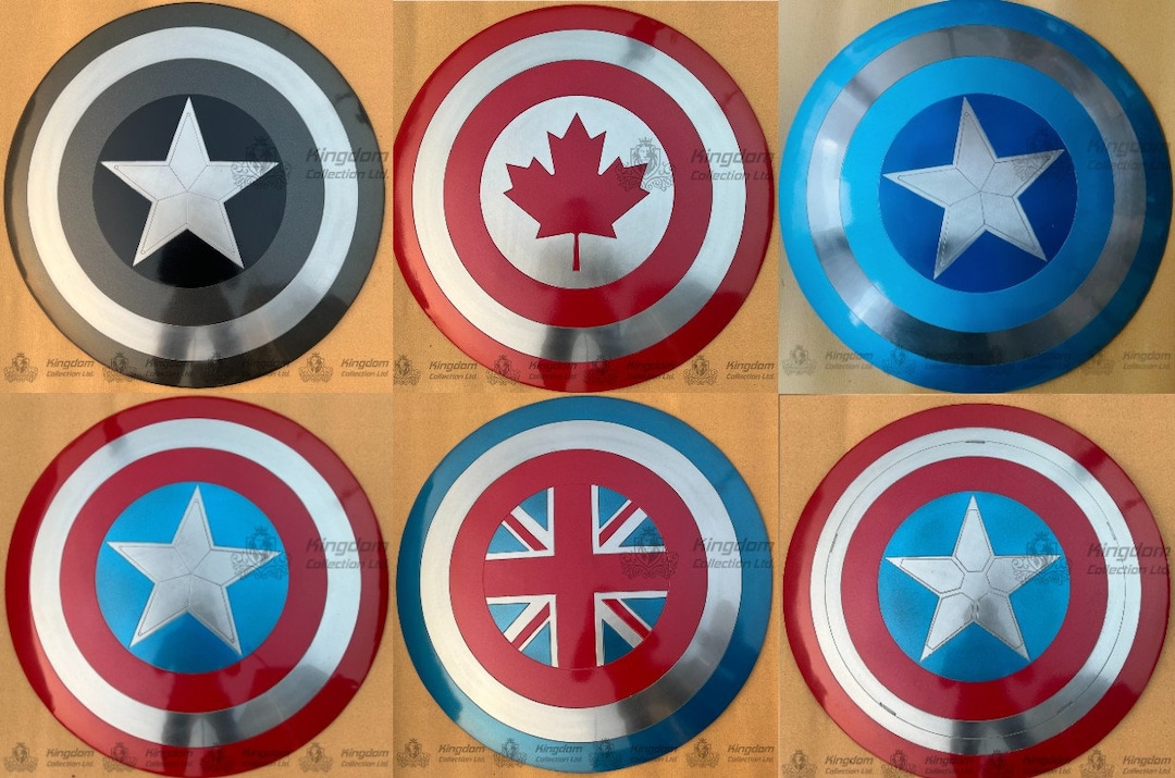 Marvel's Avengers Legend Captain America Shield All Edition, Role Play ...