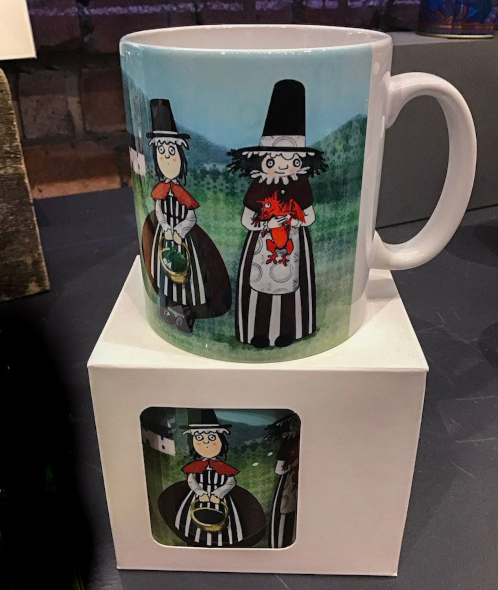 Printed Ceramic Mug Welsh Ladies Hillside by Odwen Gift - Etsy UK