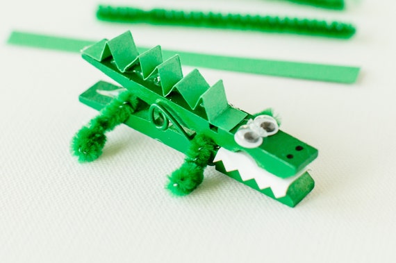 Alligator Craft Kit | Etsy