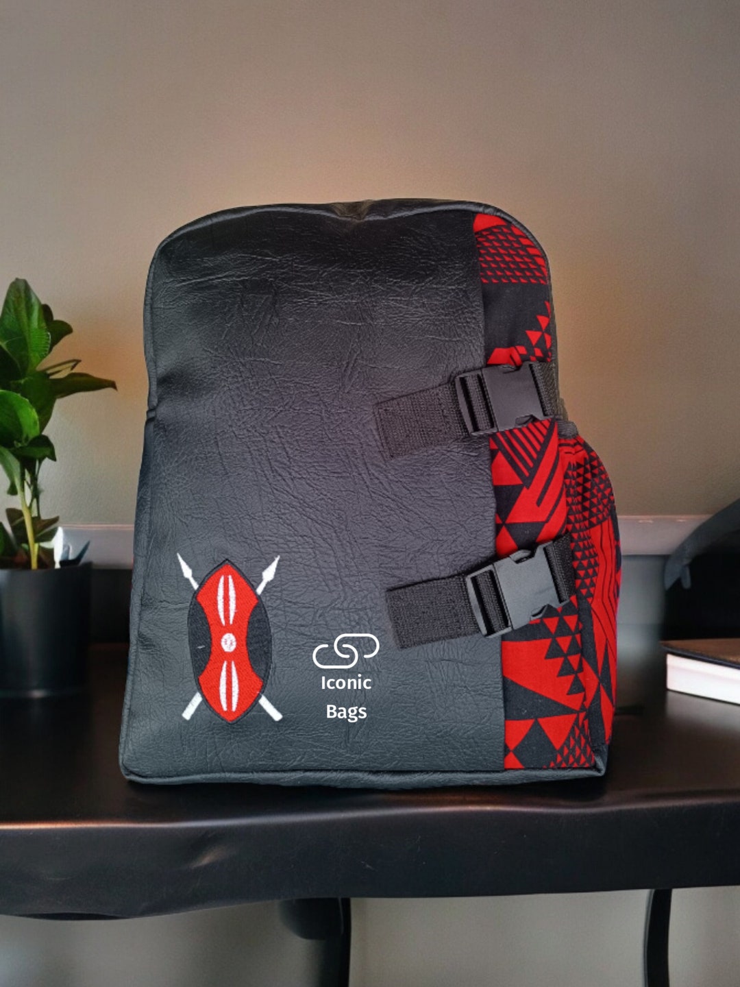 Kenyan Flag Back Pack, Leather Bag, African Back Pack, Backpack ...