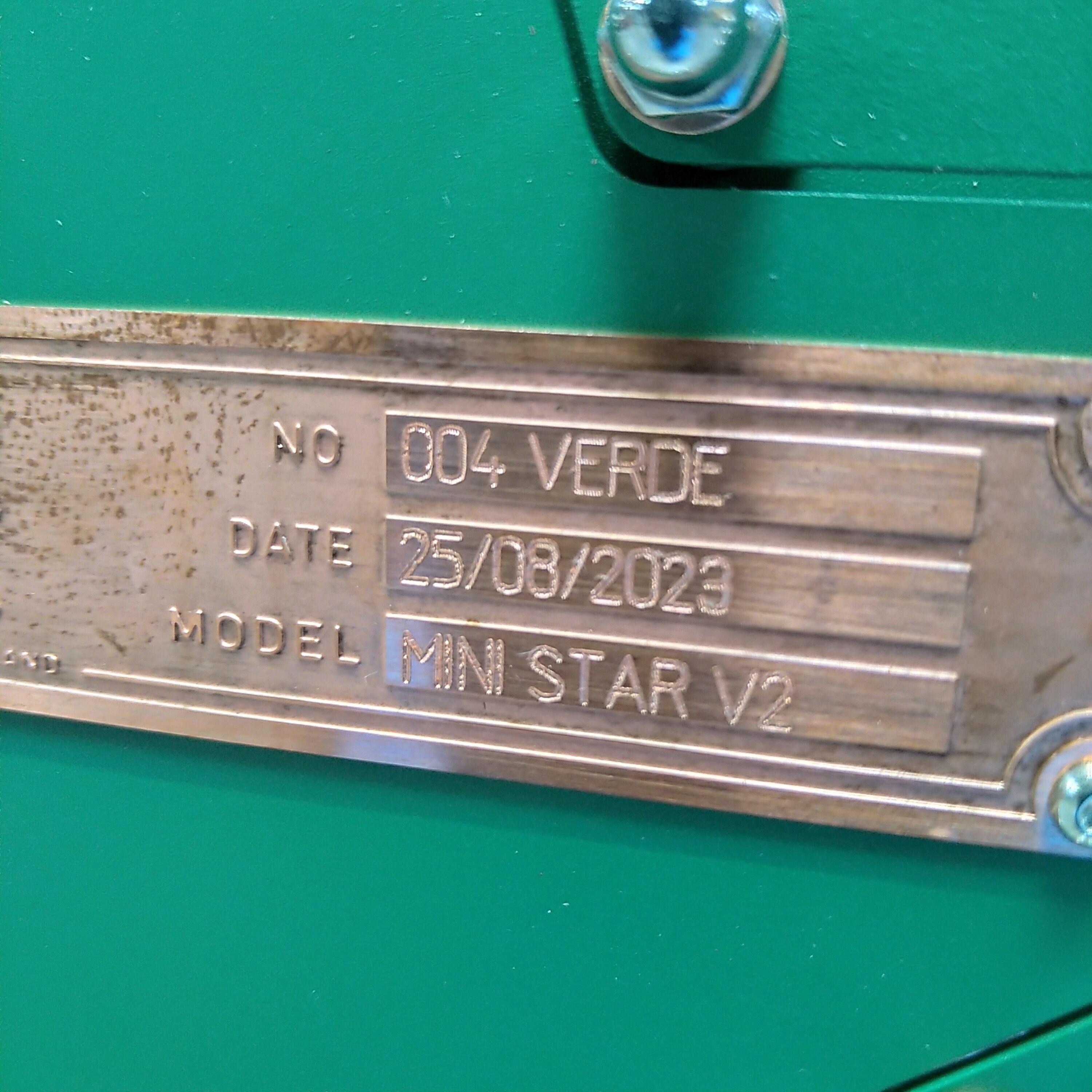 Mini Fairground Star Light Table Desk Wall Office Lamp Green Verde - Etsy