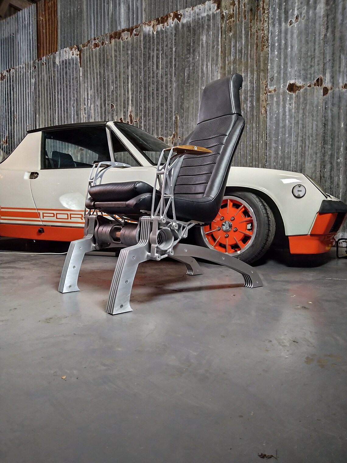 Two Bespoke Porsche 914 Arm Office Lounge Man Cave Chairs - Etsy