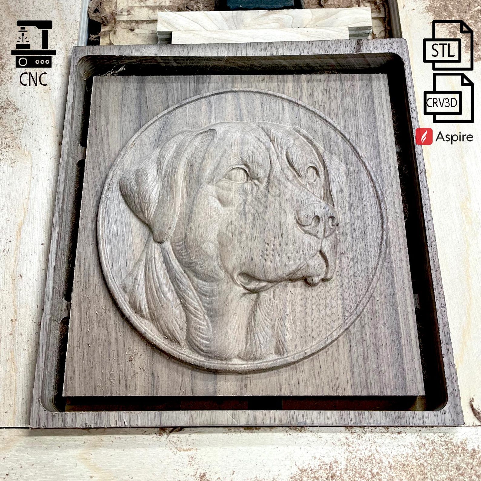Labrador Retriever, Dog, Bas Relief, 3D, CNC, STL File, - Etsy