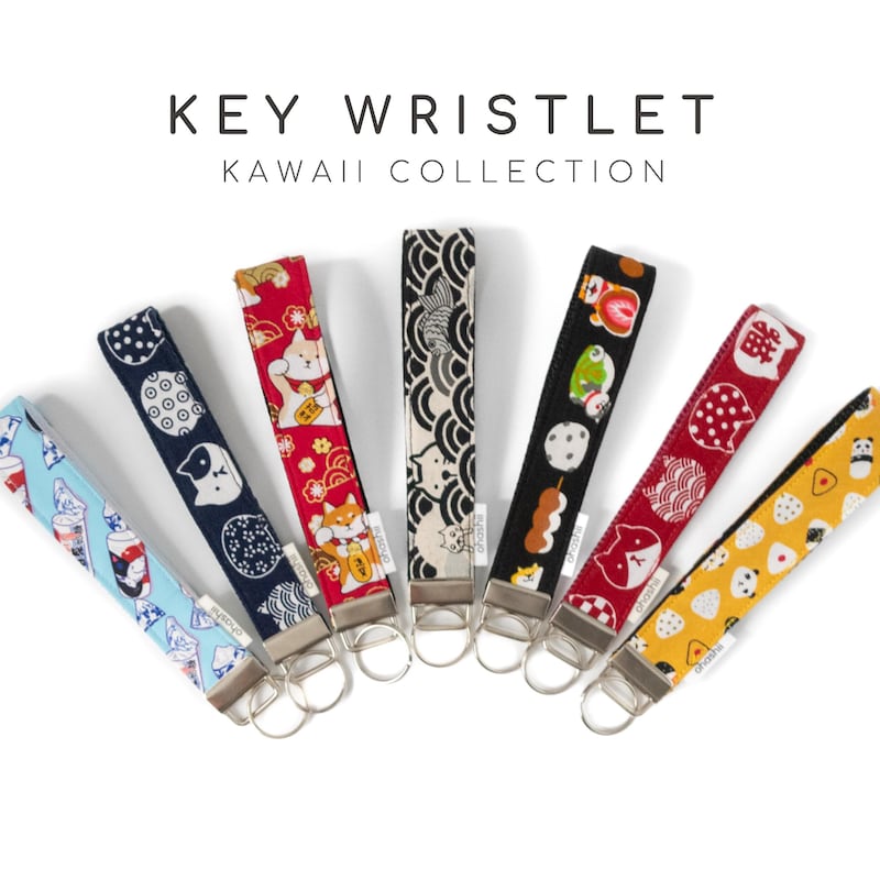 Cute Wristlet for Keys - Etsy