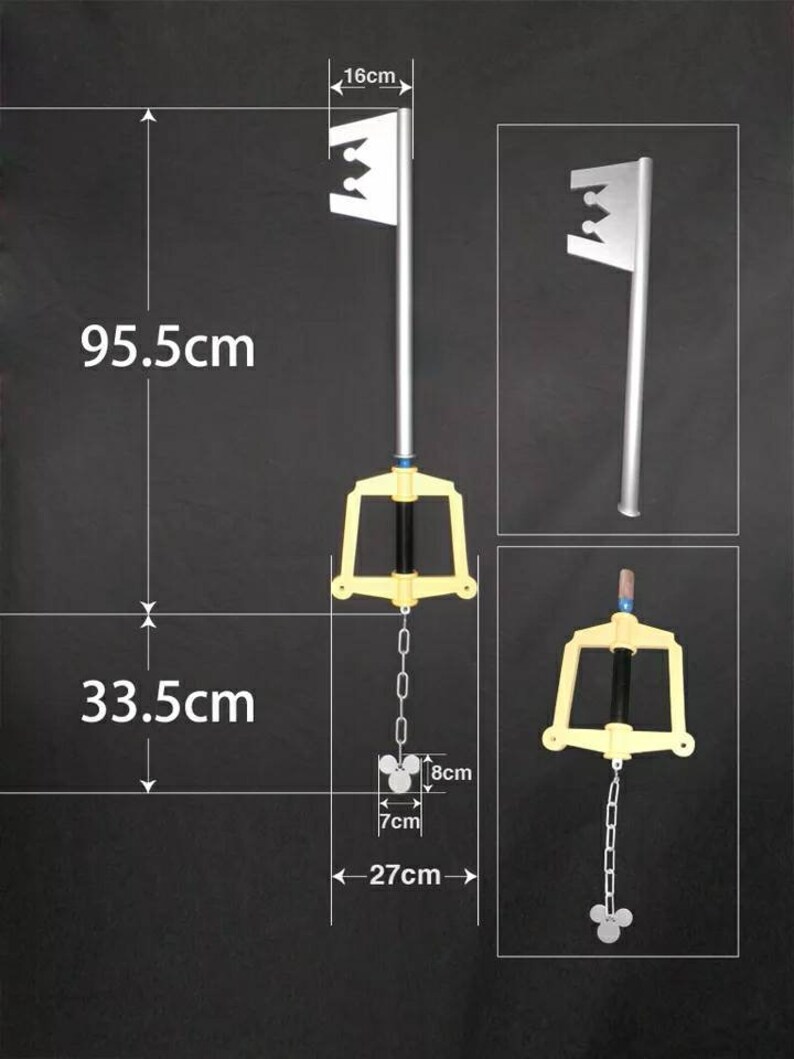 Life Size 150cm Kingdom Hearts Keyblade Video Game Toy | Etsy