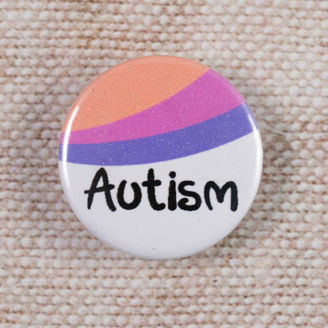 Autism Button Badge - Etsy