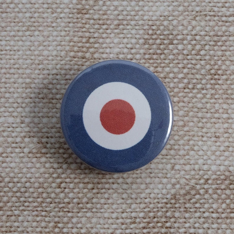 MOD Target RAF Roundel Logo Button Badge / Keyring / Magnet / - Etsy