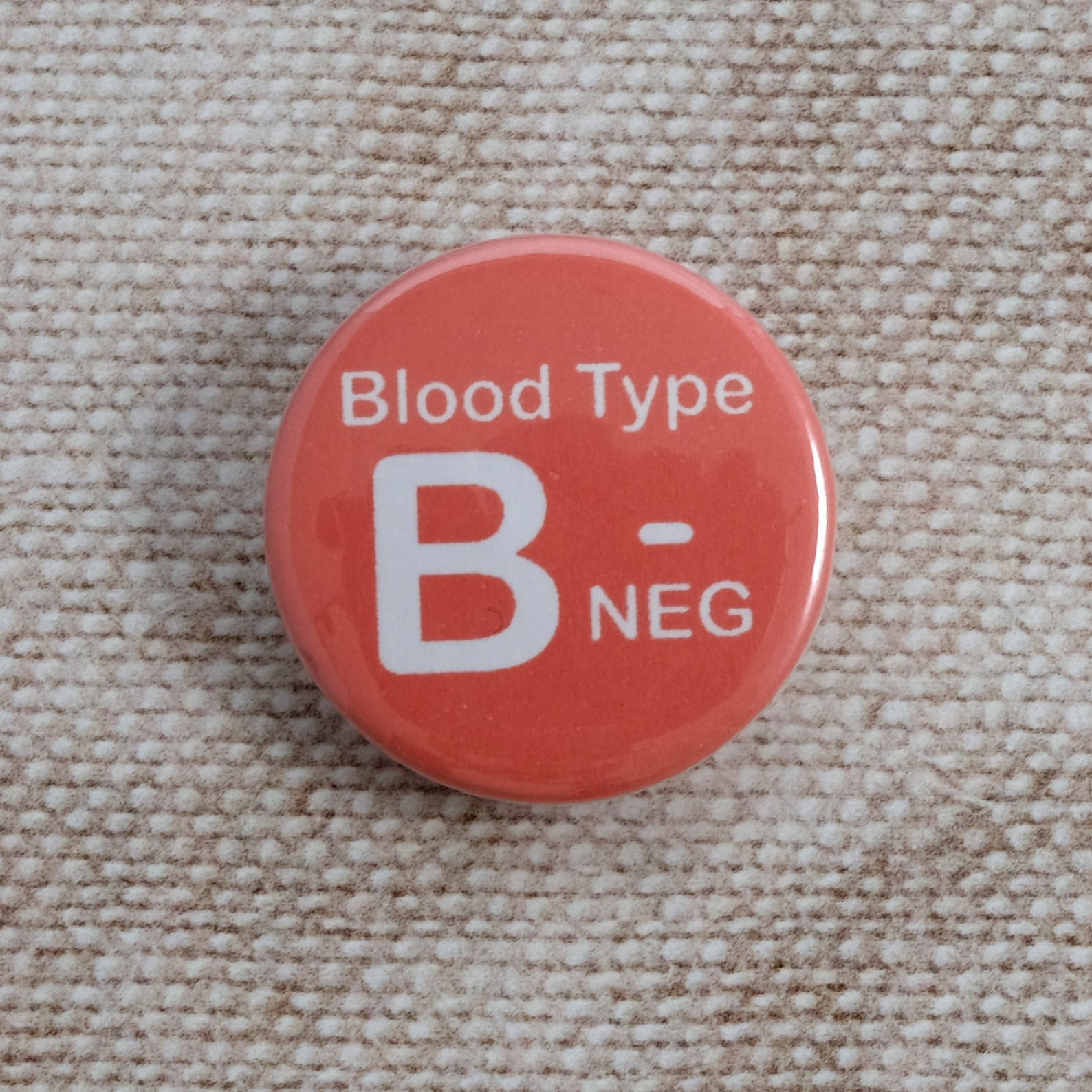 Blood Type Button Badges or Keyring - Etsy.de