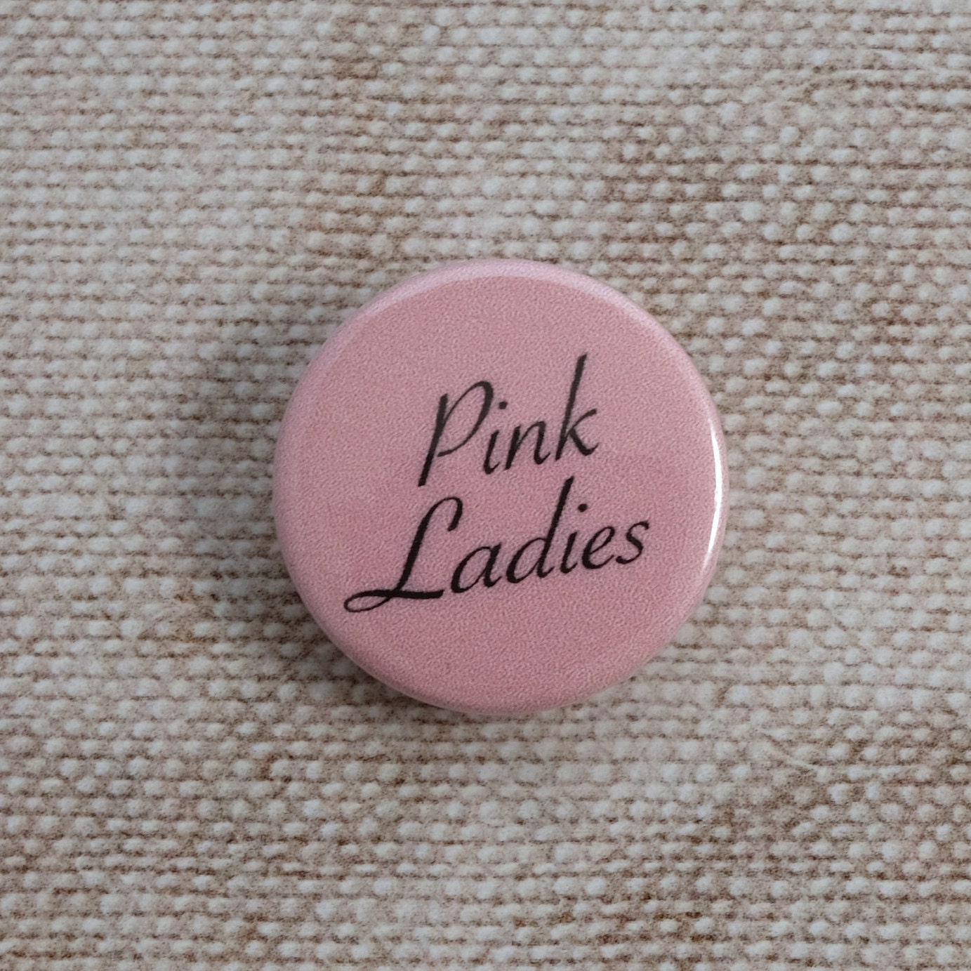 Pink Ladies Button Badge or Keyring - Etsy