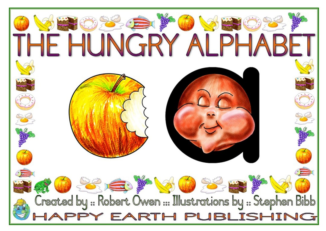 The Hungry Alphabet - Etsy