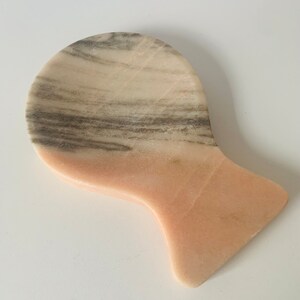 MARBLE SPOON REST, Gray and White Marble and Pink Marble Spoon Rest ...