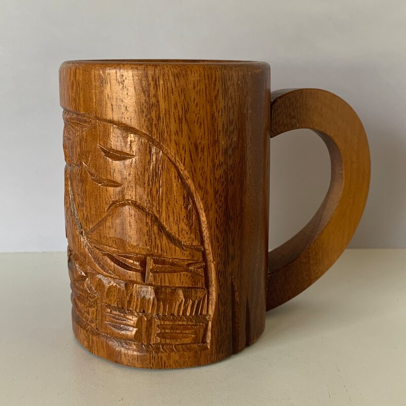Wooden Mug - Etsy