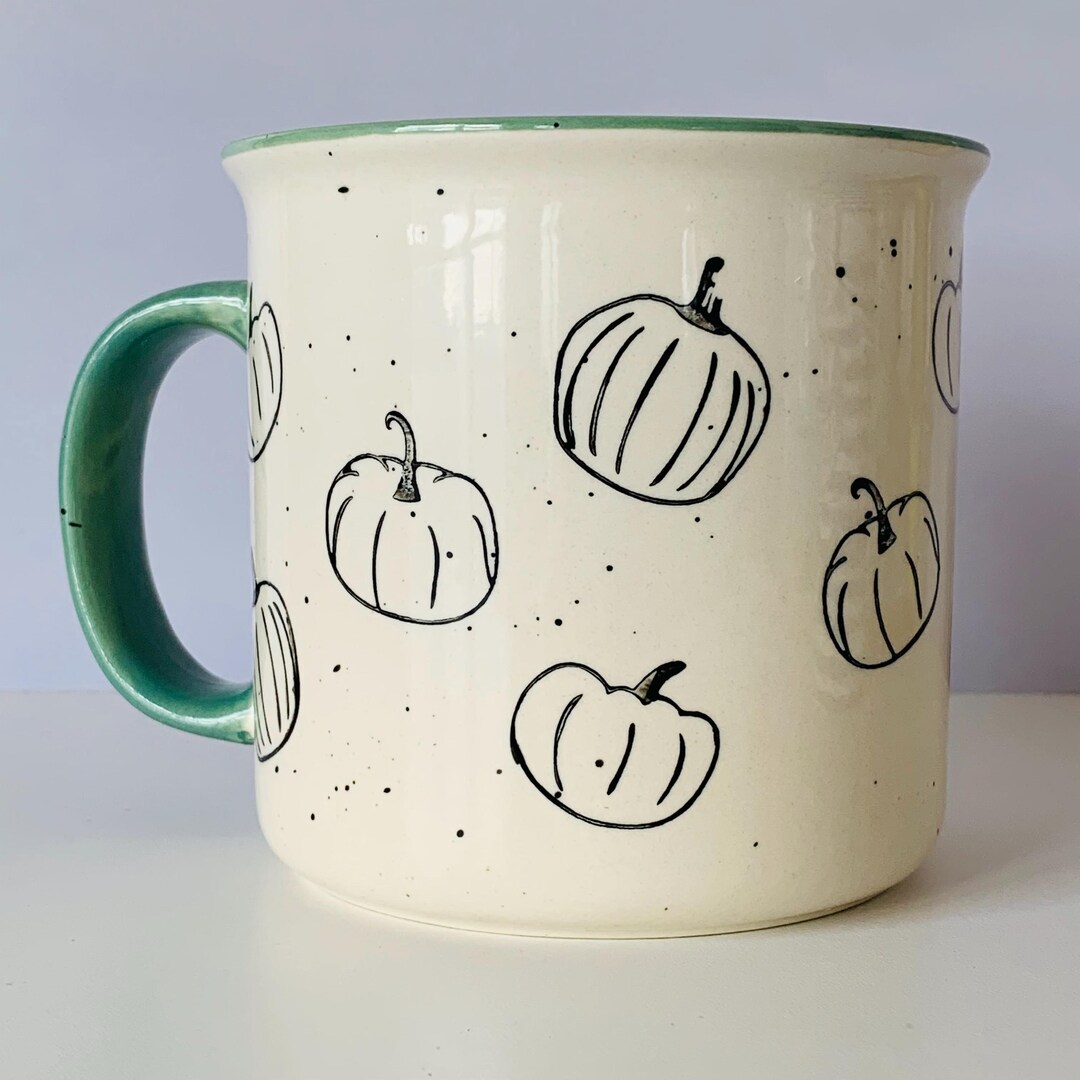 JUMBO COFFEE MUG, Meritage Pumpkins Cup, Meritage Pumpkin Coffee Mug ...