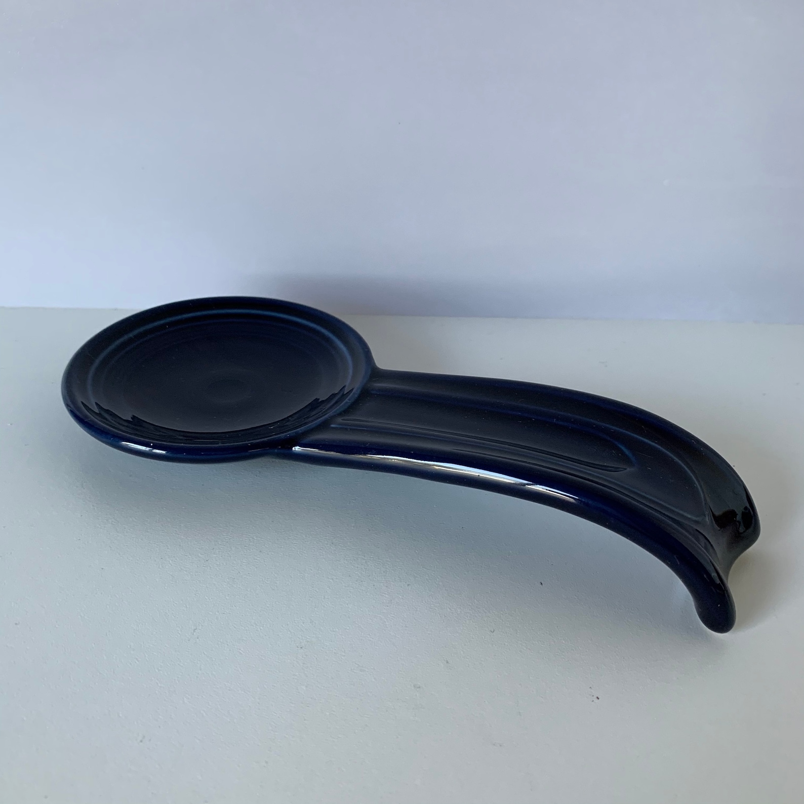 FIESTA SPOON REST Cobalt Blue Spoon Holder Fiesta Ware | Etsy