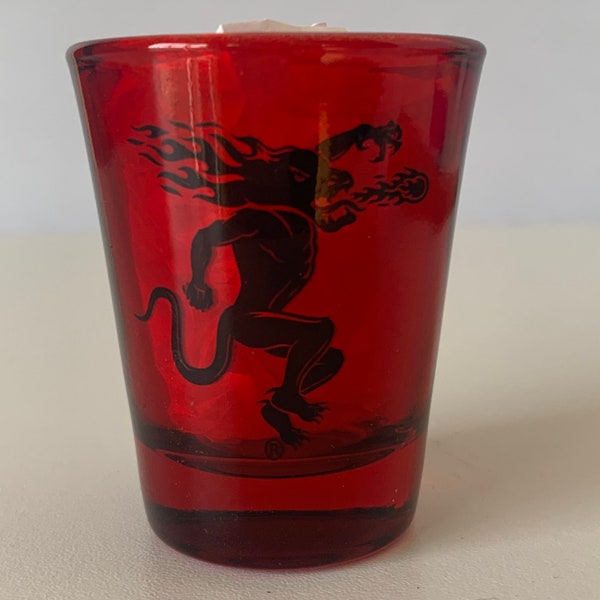 Fireball Shot Glass - Etsy