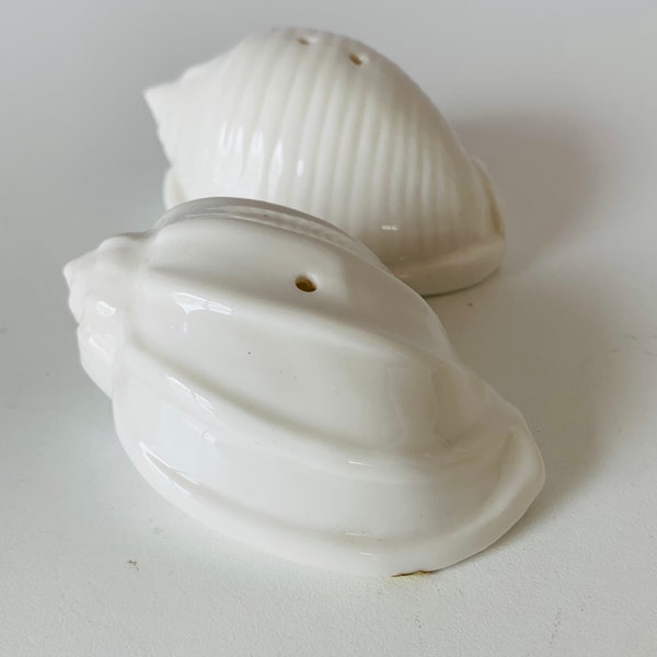 Seashell Salt and Pepper Shakers - Etsy