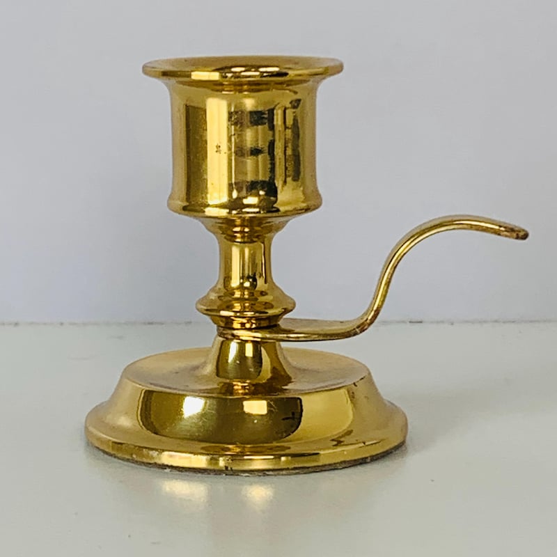 Brass Candle Holder - Etsy