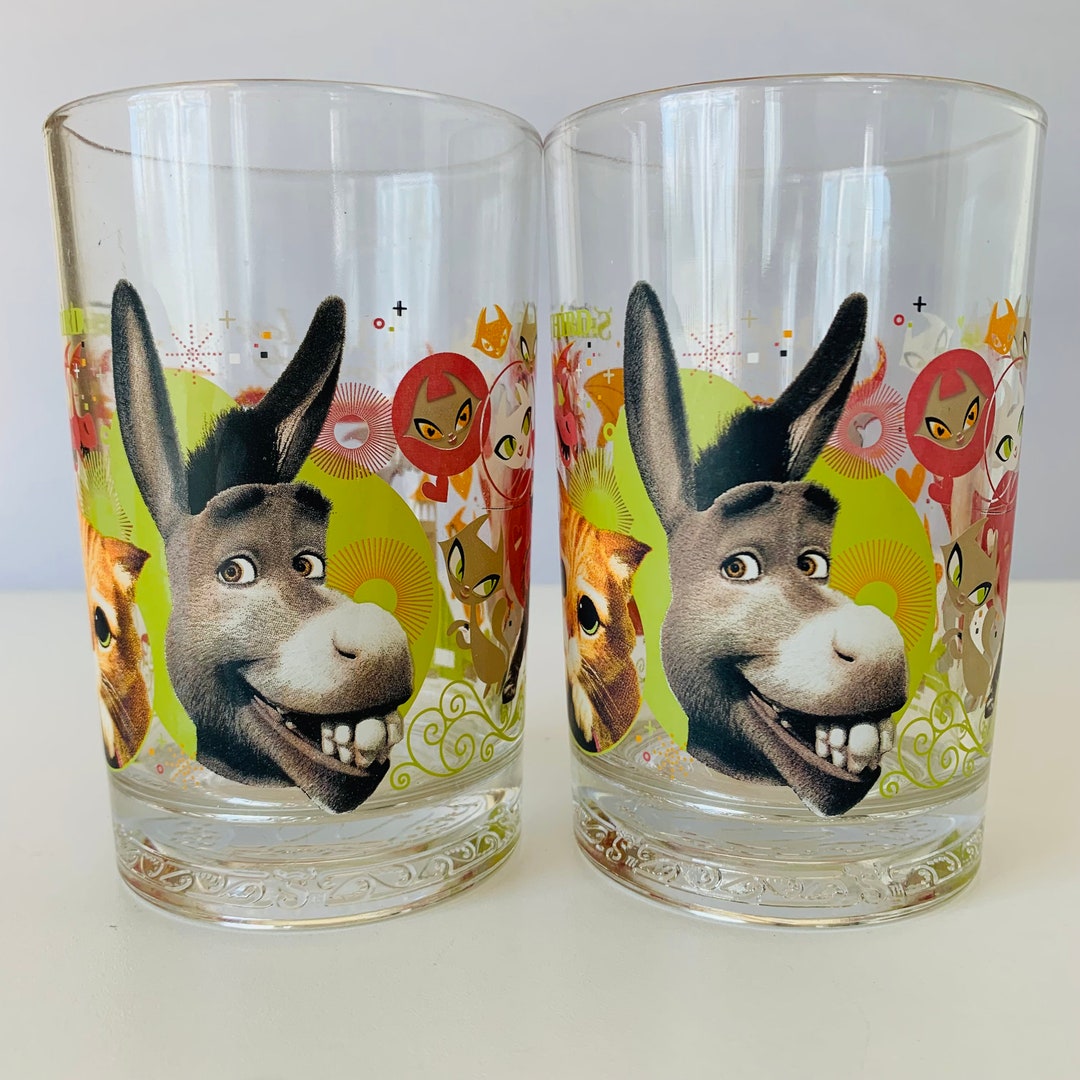 MCDONALDS SHREK GLASSES, Mcdonalds Shrek the Third Glass Collector's ...