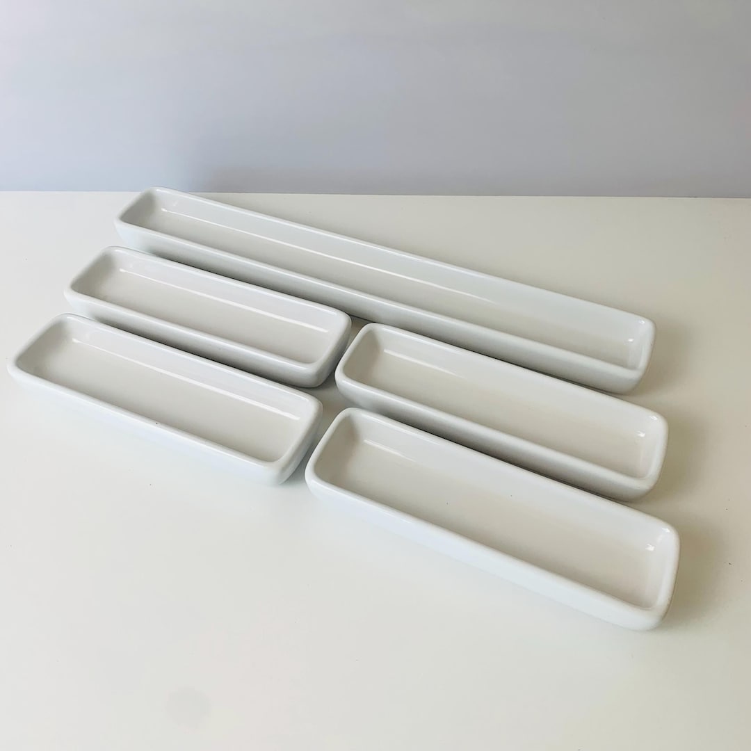 5 BOWLS SET, PAMPERED Chef Simple Additions 13” L Rectangular Bowl N 4 ...