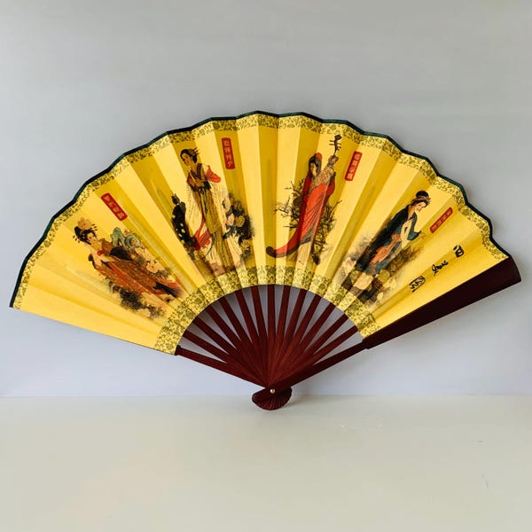 Large Japanese Fan - Etsy