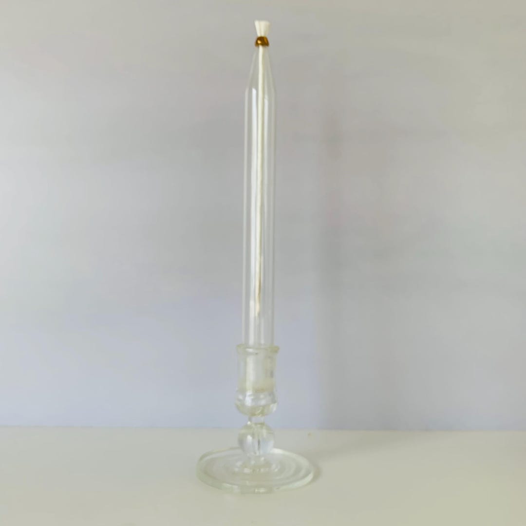TAPER OIL LAMP, Firelight Oil Lamp Candle Oil Burner, 11-1/2 Tall ...