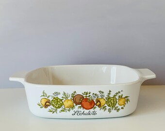 Corning Ware 1 Quart Casserole Dish Spice of Life L echalote A 1 B Etsy