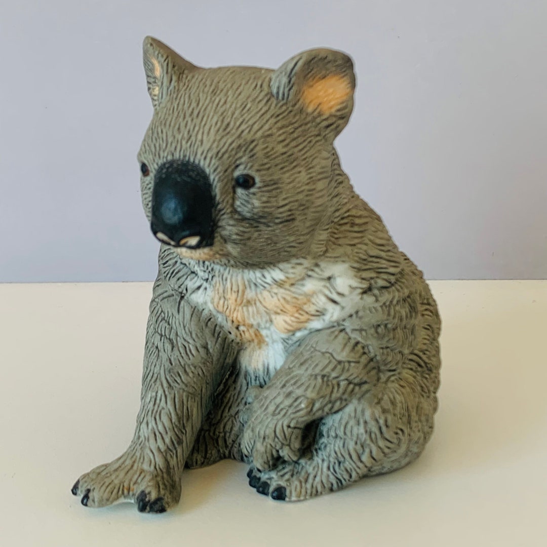 KOALA BEAR, Royal Heritage China Koala Bear Figure Ceramic Figurine, 4 ...