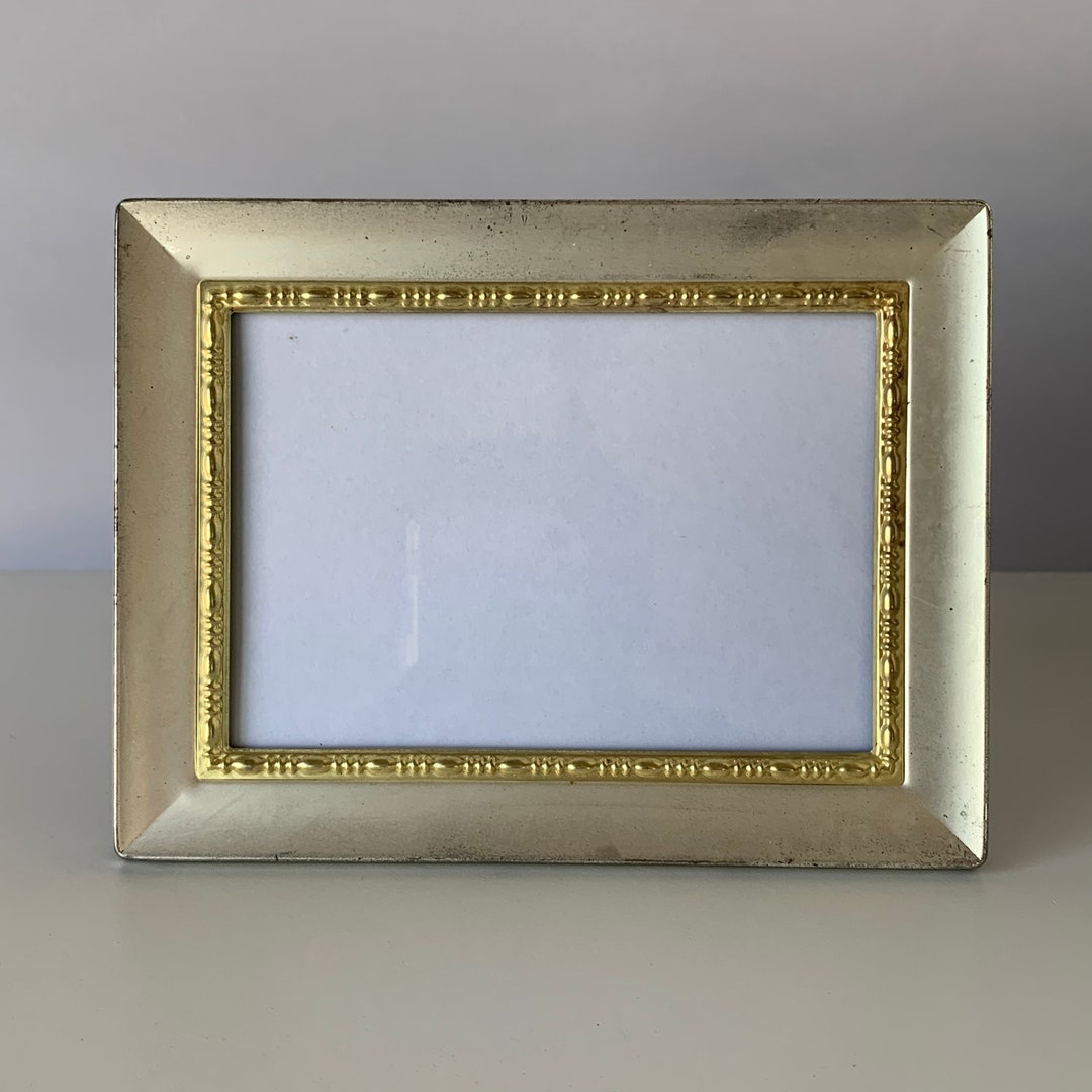 BURNES BRUSHED GOLD Metal Frame, 2001 Burnes of Boston Brushed Silver ...