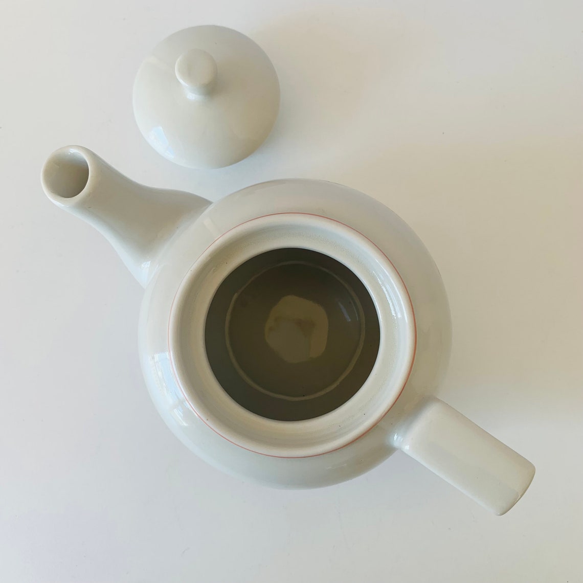 STERLING CHINA TEAPOT, Ceramic Teapot With Lid, Personal Teapot ...