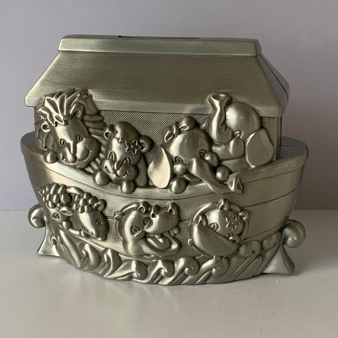 BANK NOAH'S ARK, Foshan Pewter Bank, Foshan Pewter Noah's Ark Bank ...