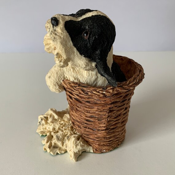 GOEBEL DOG FIGURINE Goebel Paw Prints Dog Figure Hand Cast - Etsy