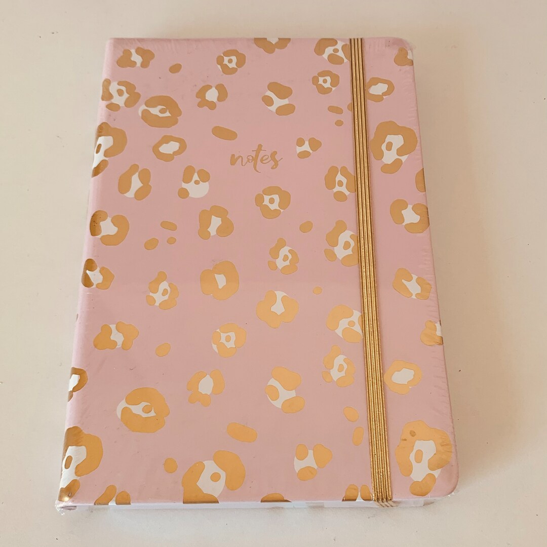 NEW PERSONAL JOURNAL, Eccolo Journal, Pink and Gold Hardback Notebook ...