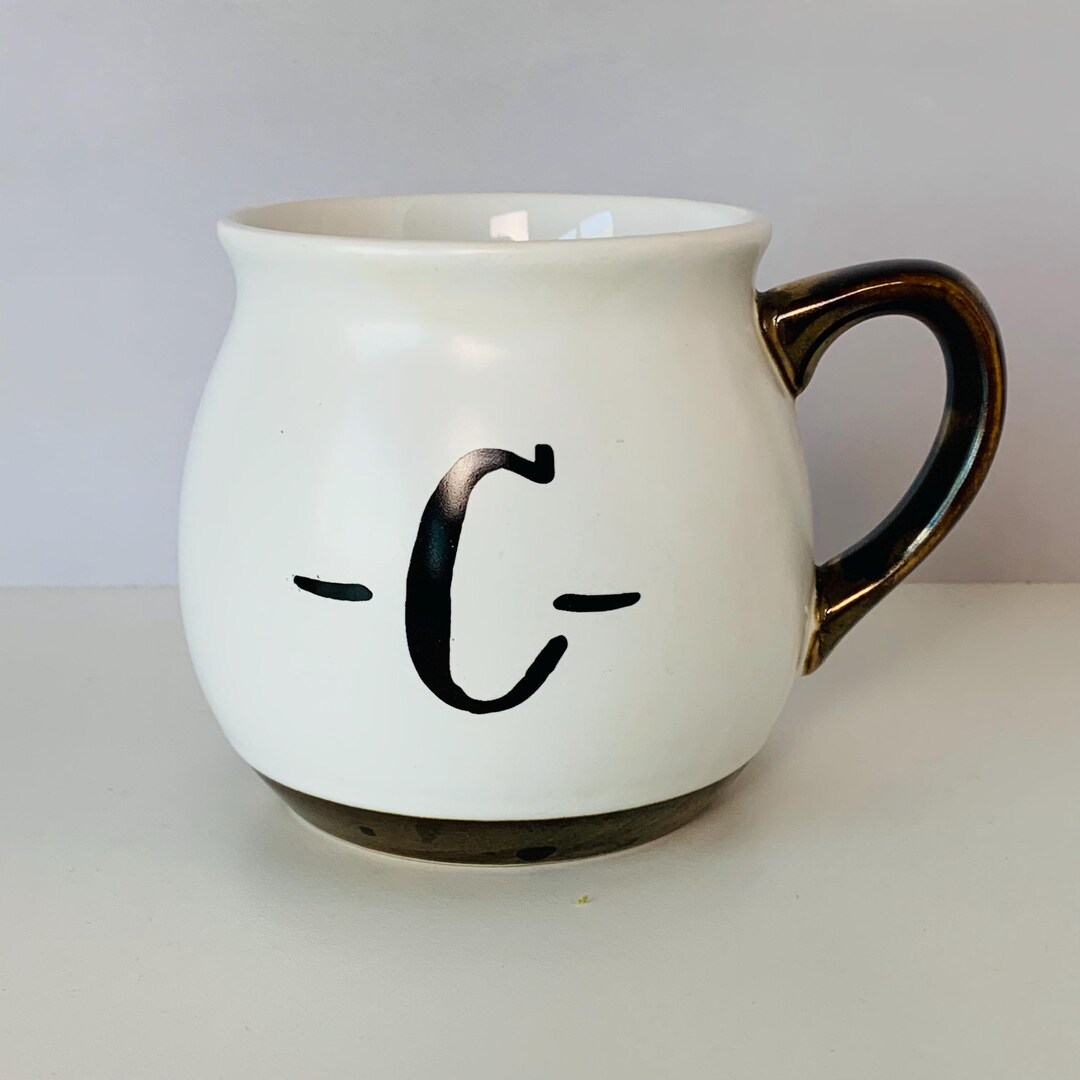 THRESHOLD 'C' MUG, Threshold Letter Cup, Large 'C' Mug, Gift C Coffee ...