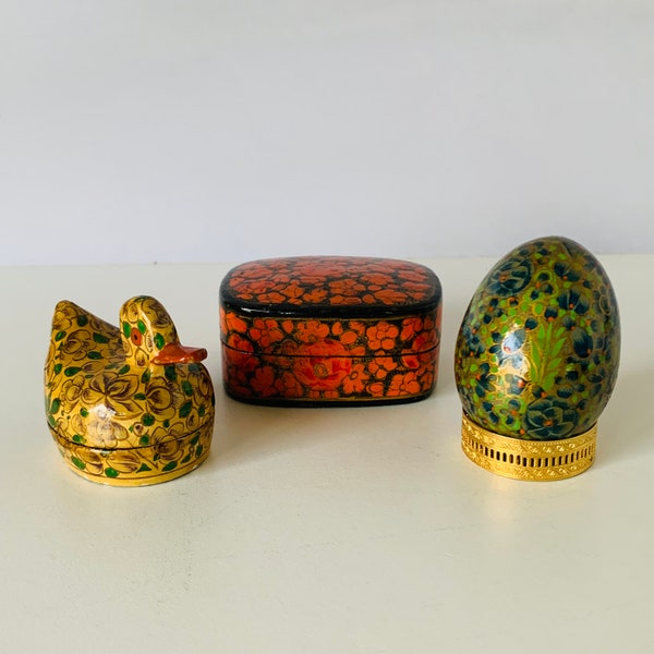 Paper Mache Boxes - Etsy