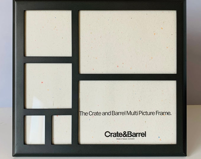 6 PHOTOS FRAME, the Crate and Barrel Multi Picture Frame, Collage Frame ...