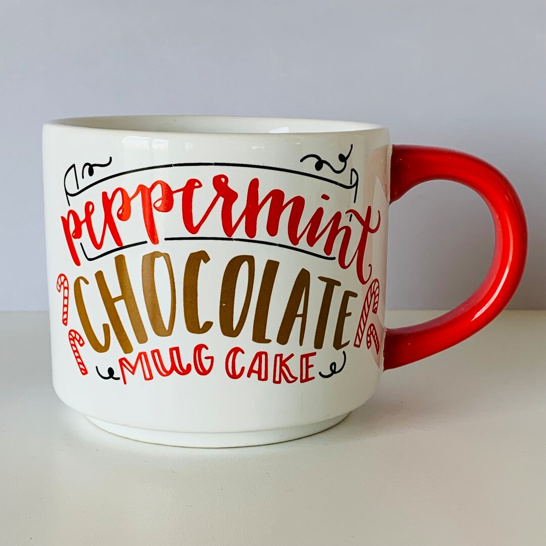 PEPPERMINT CHOCOLATE CAKE Mug, Peppermint Chocolate Mug Cake With ...