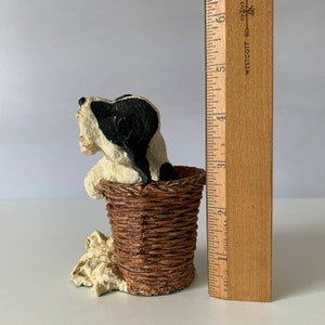 GOEBEL DOG FIGURINE, Goebel Paw Prints Dog Figure Hand Cast Statue, Paw ...